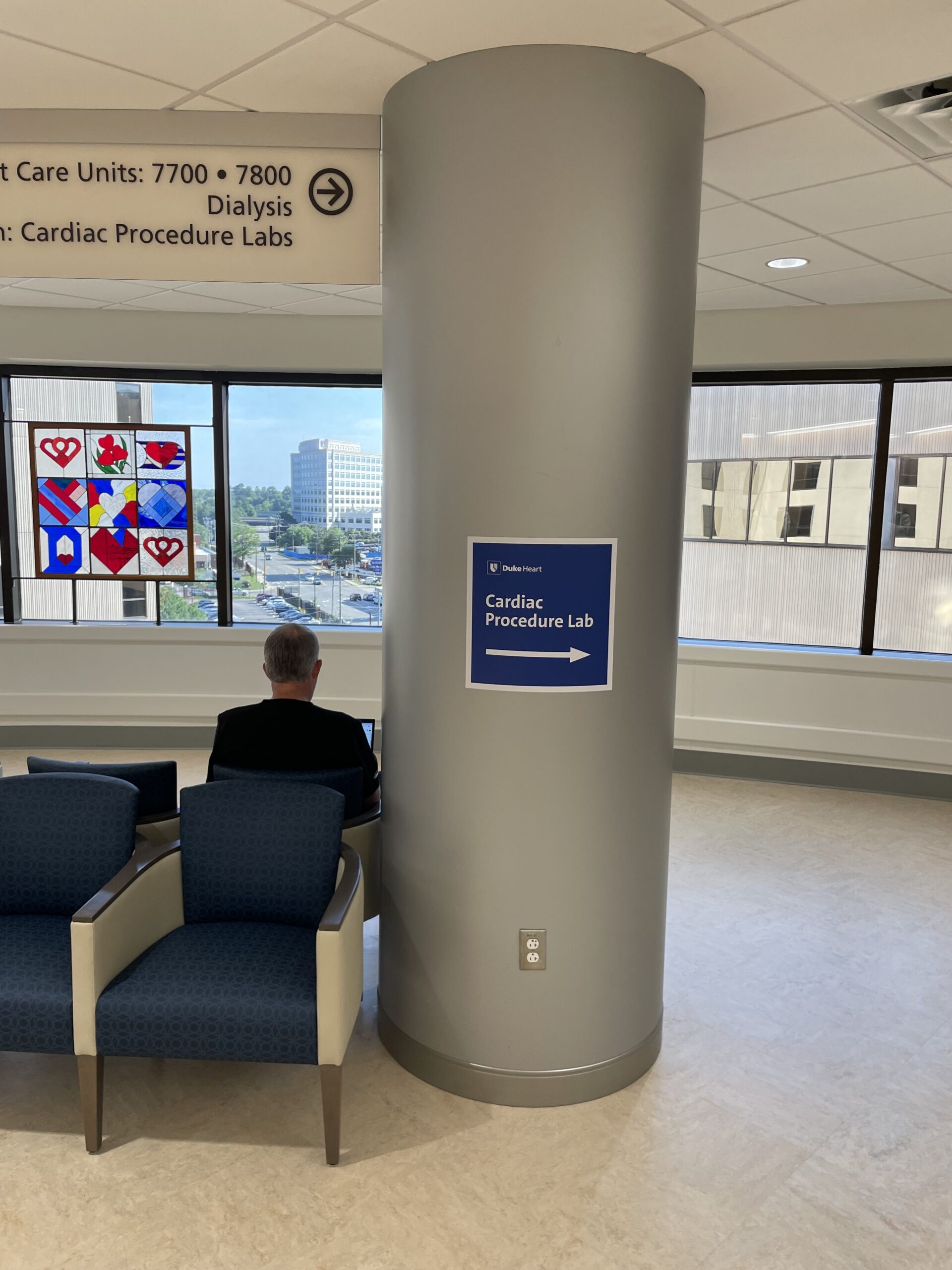 Duke Hospital; Wayfinding Signage · Telepathic Graphics